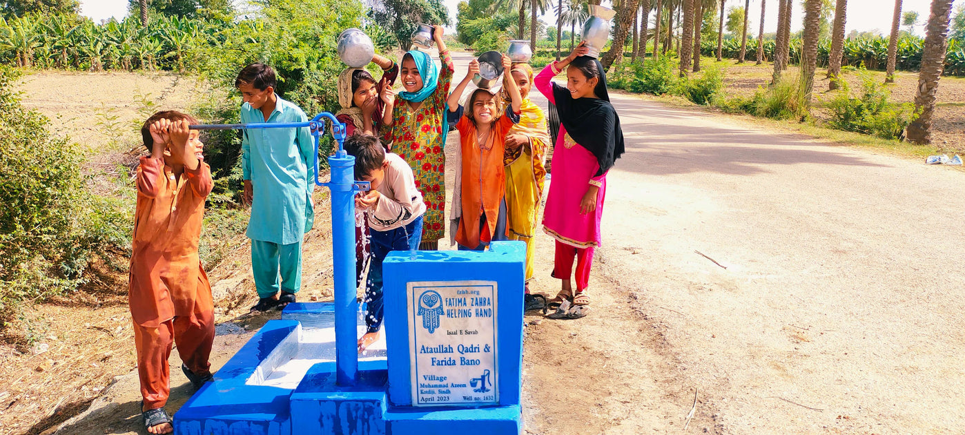 Sindh, Pakistan – Ataullah Qadri and Farida Bano – FZHH Water Well# 16 ...