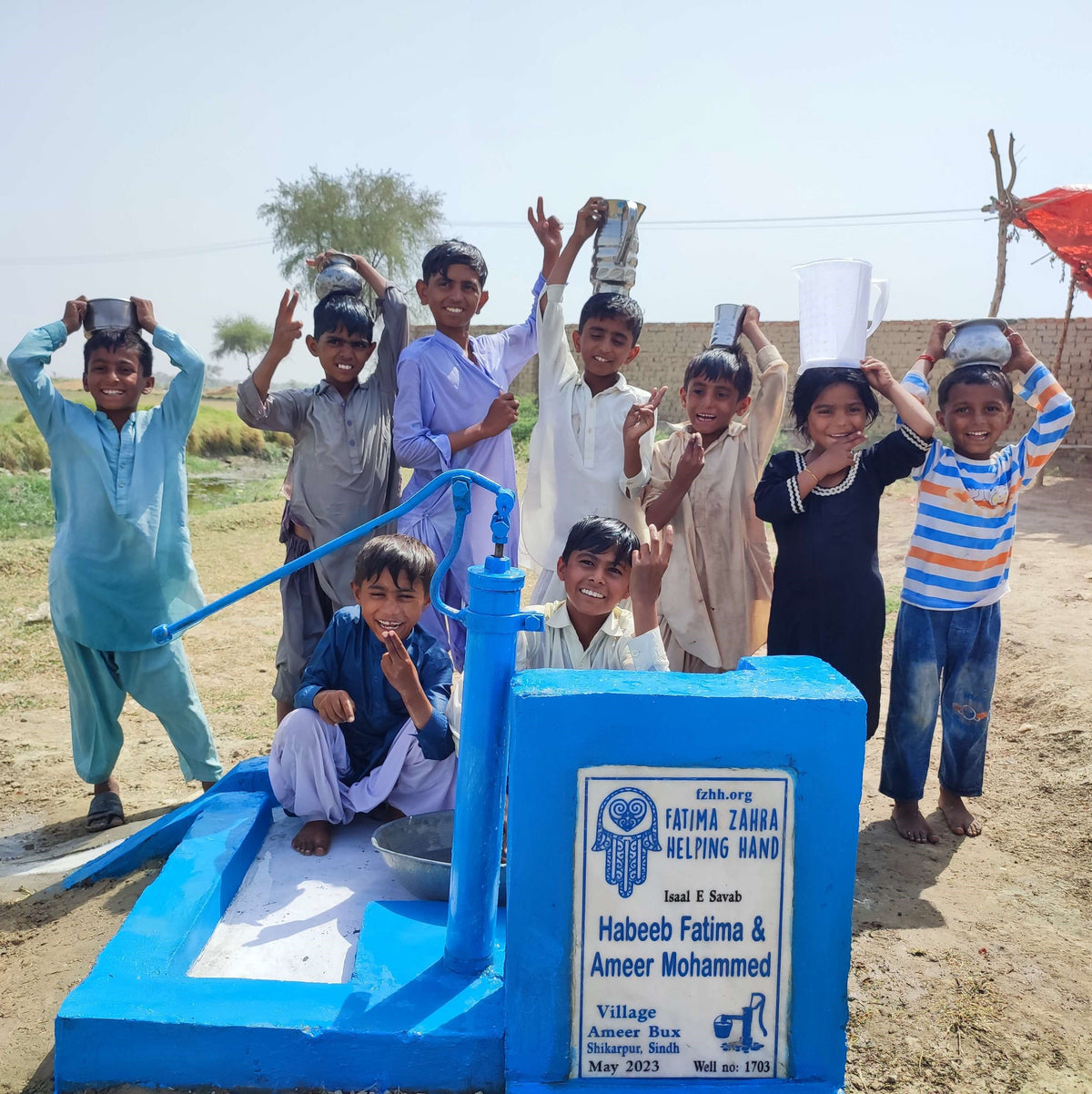 Sindh, Pakistan – Haseeb Fatima & Ameer Mohammed – FZHH Water Well# 17 ...