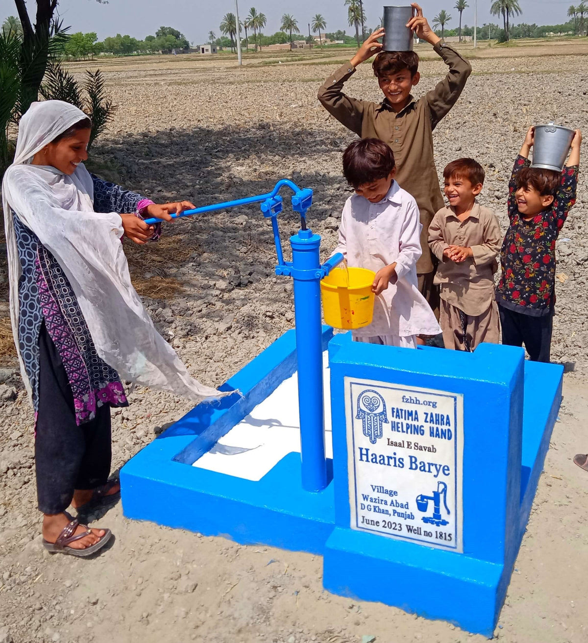Punjab, Pakistan – Haaris Barye – FZHH Water Well# 1815– Sufi ...