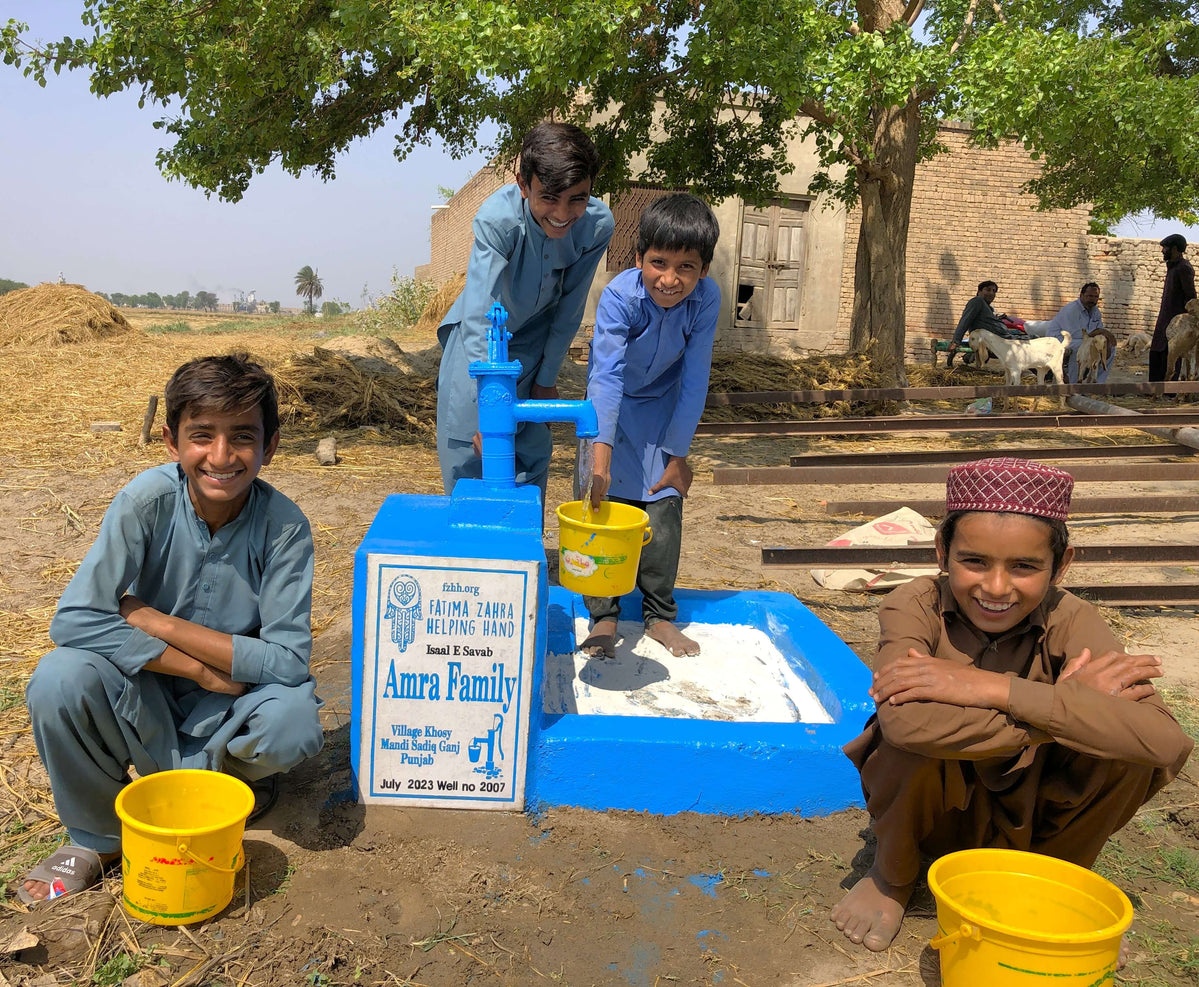 Punjab, Pakistan – Amra Family – FZHH Water Well# 2007– Sufi Meditation ...