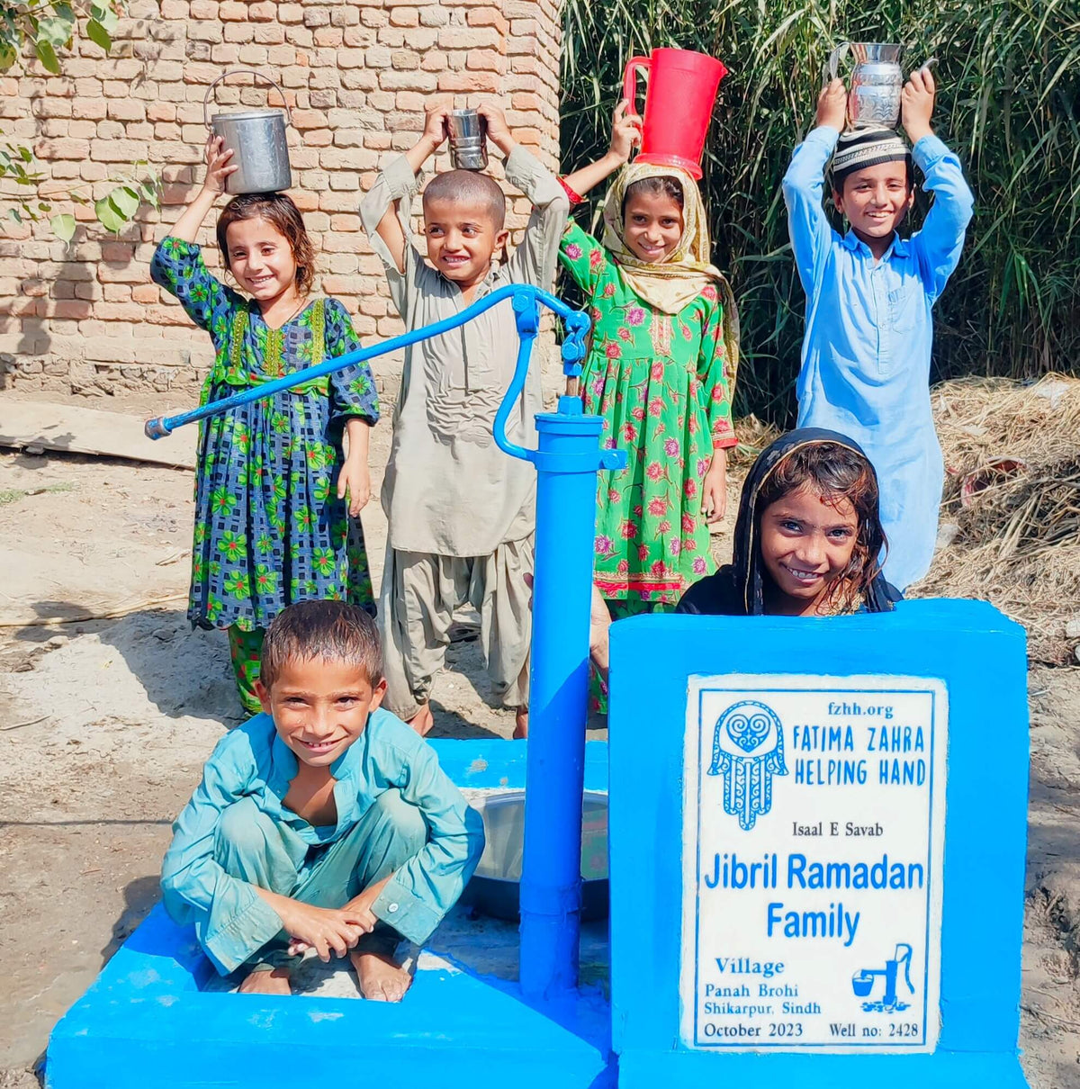 Sindh, Pakistan – Jibril Ramadan Family – FZHH Water Well# 2428– Sufi ...