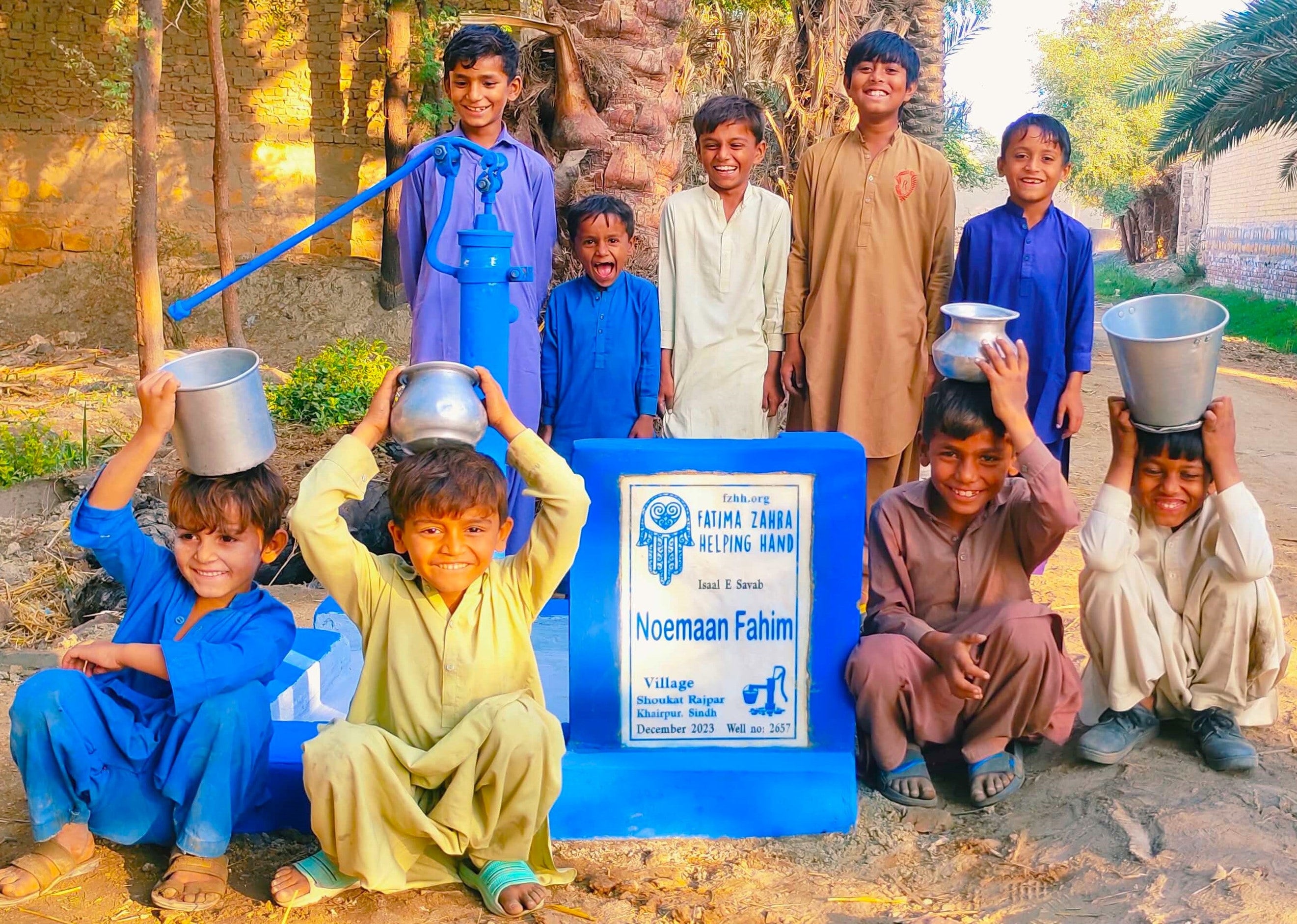Sindh, Pakistan – Noemaan Fahim – FZHH Water Well# 2657– Sufi ...
