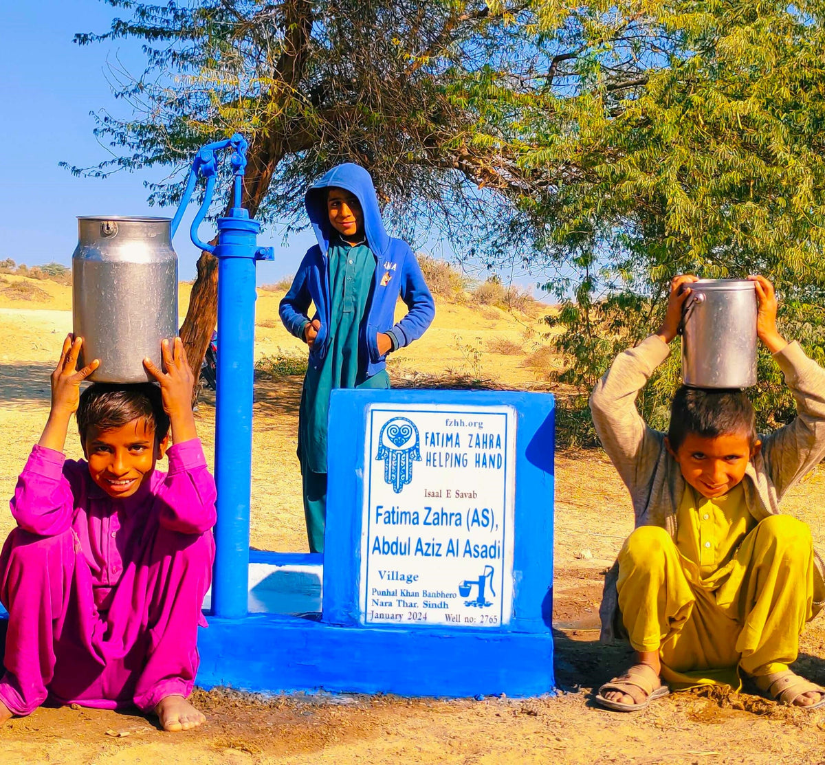 Sindh, Pakistan – Fatima Zahra (AS), Abdul Aziz Al Asadi – FZHH Water ...