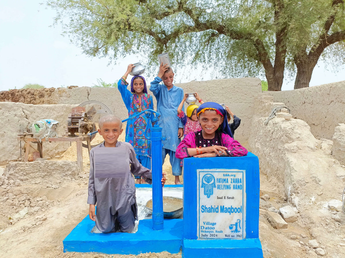 Sindh, Pakistan – Shahid Maqbool – FZHH Water Well# 3962– FZHH Canada SMC