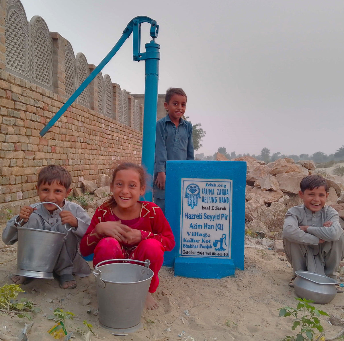 Punjab, Pakistan – Hazreti Seyyid Pir Azim Han (Q) – FZHH Water Well ...