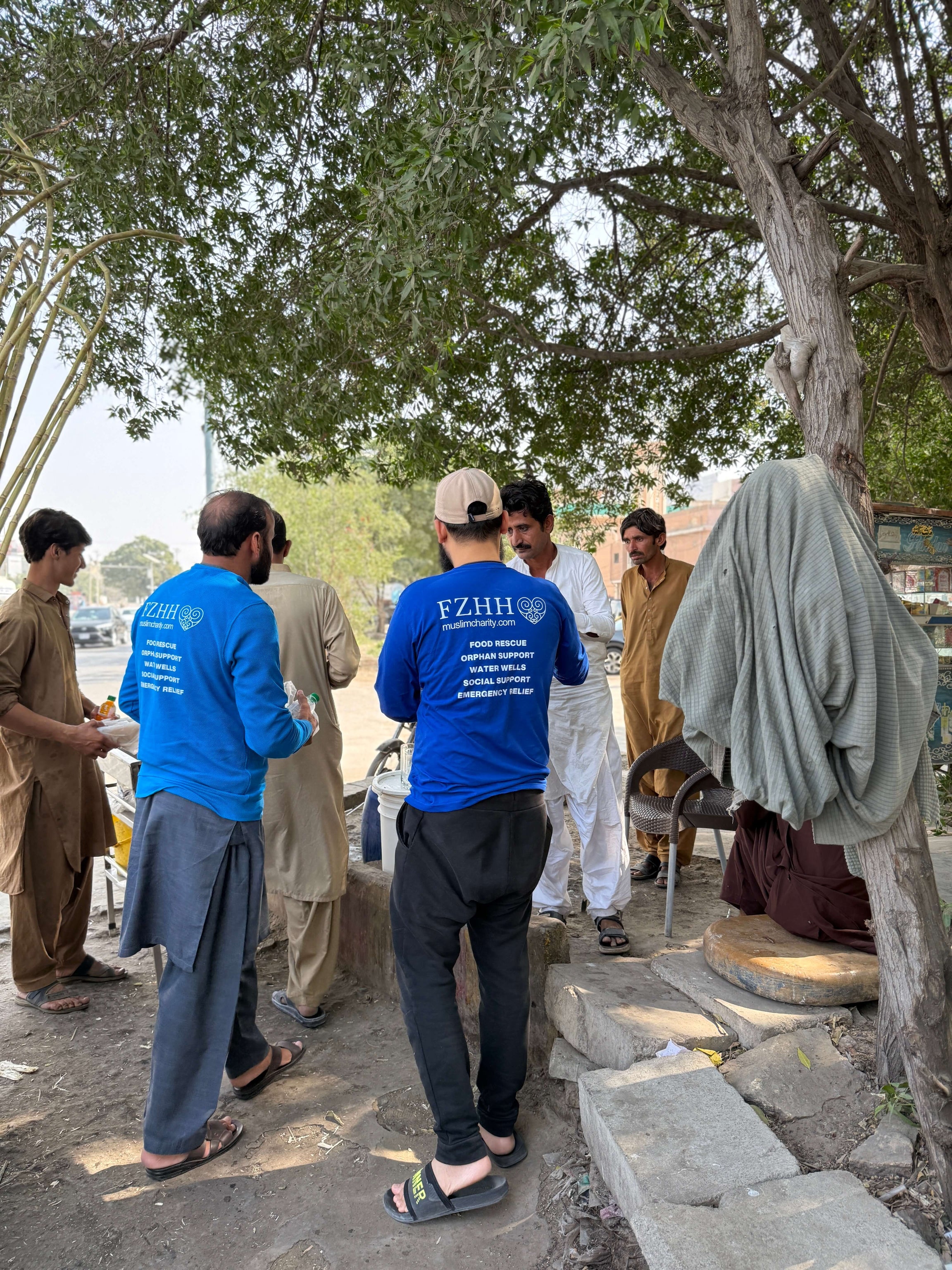 Karachi, Pakistan - Participating in Our Mobile Food Rescue Program by– Sufi Meditation Center ...